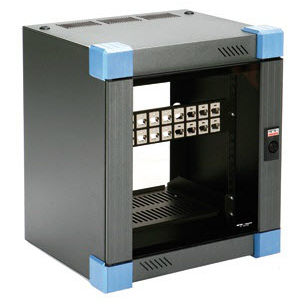 Protective cabinet - EASYRACK SOHO - RETEX - wall-mount / 10" rack / steel