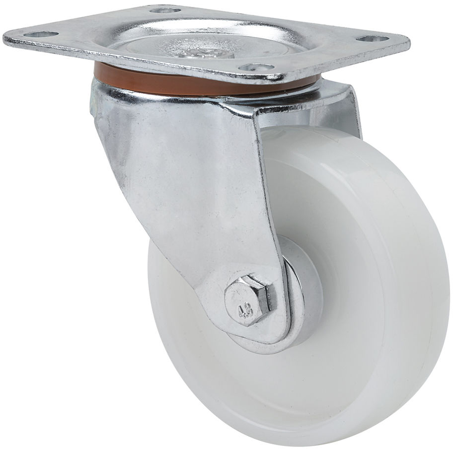Swivel caster - 110-110 series - Ruedas Alex - base plate / cart ...