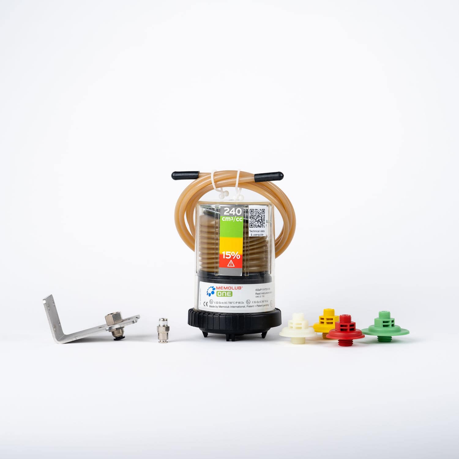 Single-point lubricator - MEMOLUB® ONE - MEMOLUB - electromechanical ...