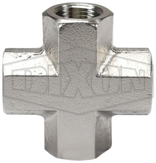 Hydraulic fitting - 2280202SS - DIXON GROUP EUROPE - threaded / cross / NPT