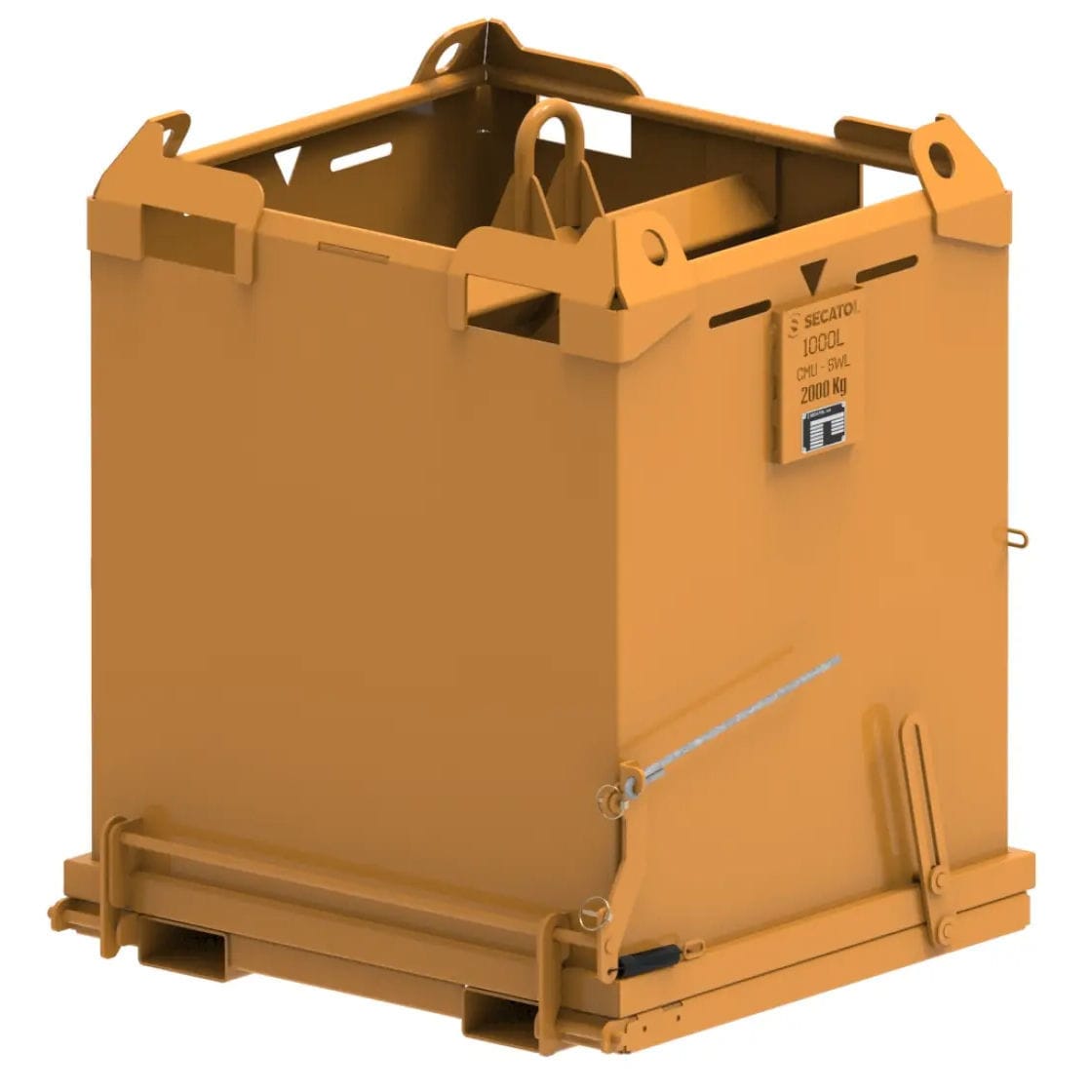 Stainless steel waste container - BFO - Secatol SAS - stackable / for ...