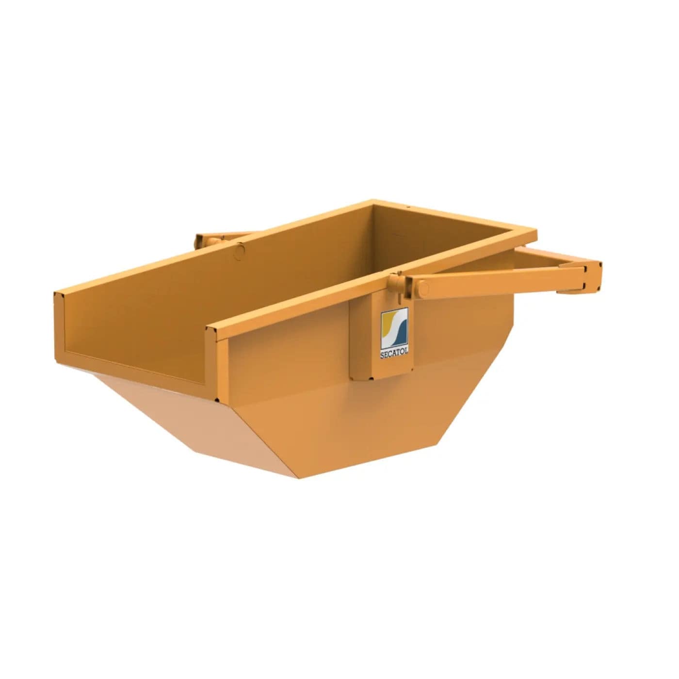 Metal self-discharging boat skip - AUTOVID PA - Secatol SAS - trapezoidal