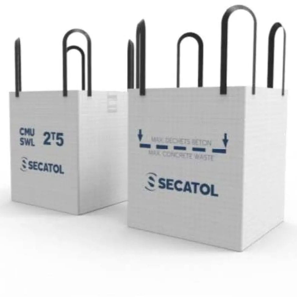 Building material big bag - 20002540776X series - Secatol SAS - 4-loop ...
