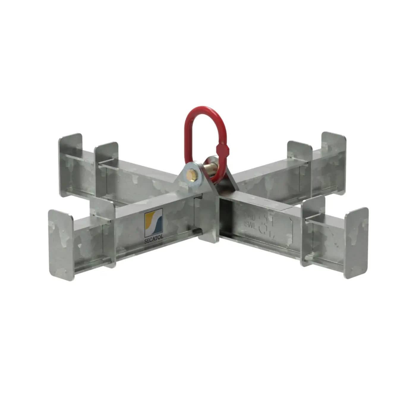 Big bag lifting beam - CMU 3T V1 - Secatol SAS - cross / for overhead ...