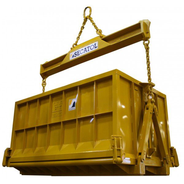 Metal waste container - BD - Secatol SAS
