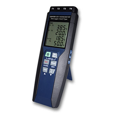 Thermocouple thermometer - 378 - CENTER TECHNOLOGY - digital / °C / °F