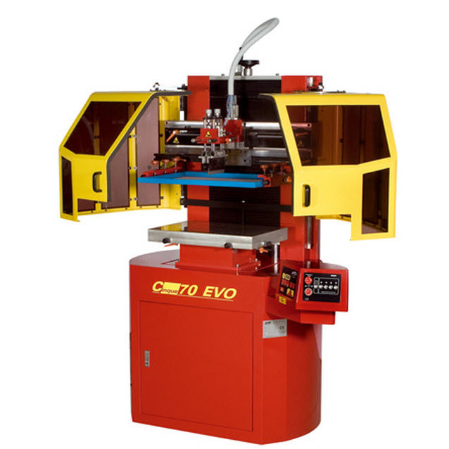 Automatic screen printer - 550 EVO - GTO - color / flat bed