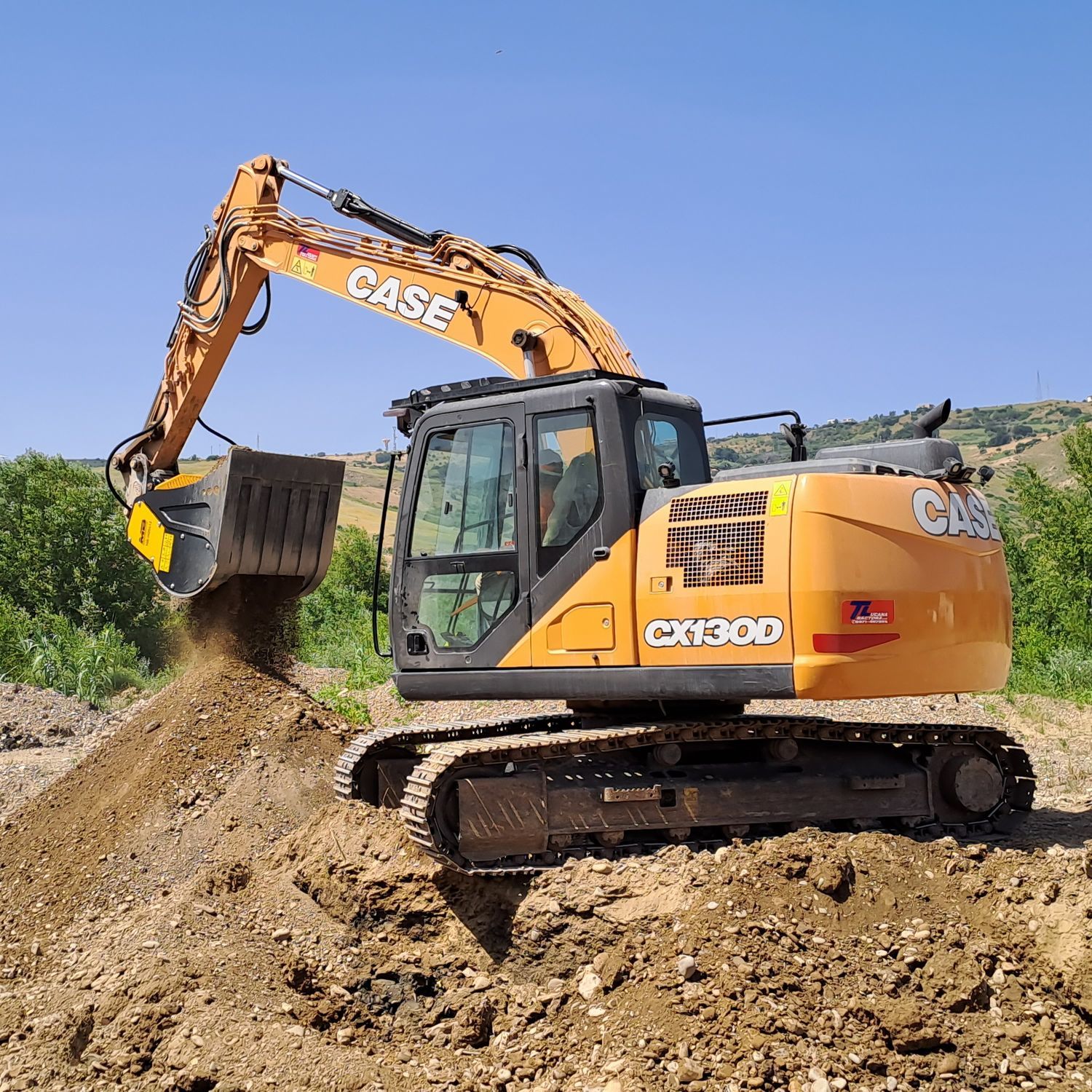 Screener-crusher bucket - MB-HDS412 - MB Crusher - for excavators