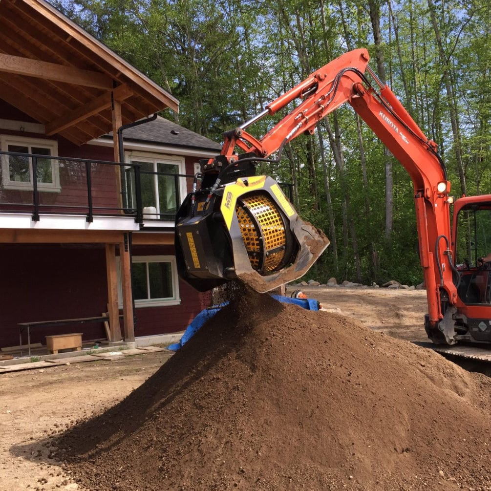 Screening bucket - MB-S10 S4 - MB Crusher - for excavators / for ...