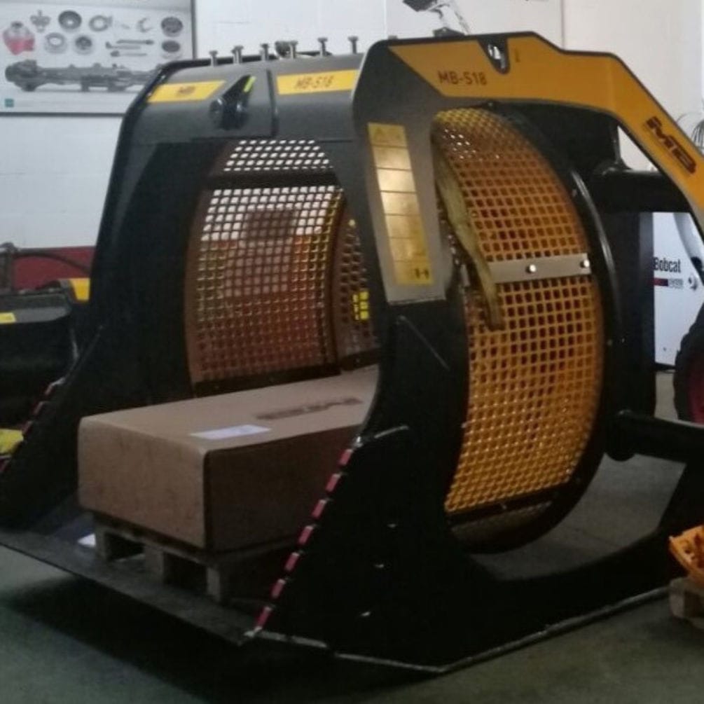 Screening bucket - MB-S18 S4 - MB Crusher - for excavators / tilting ...