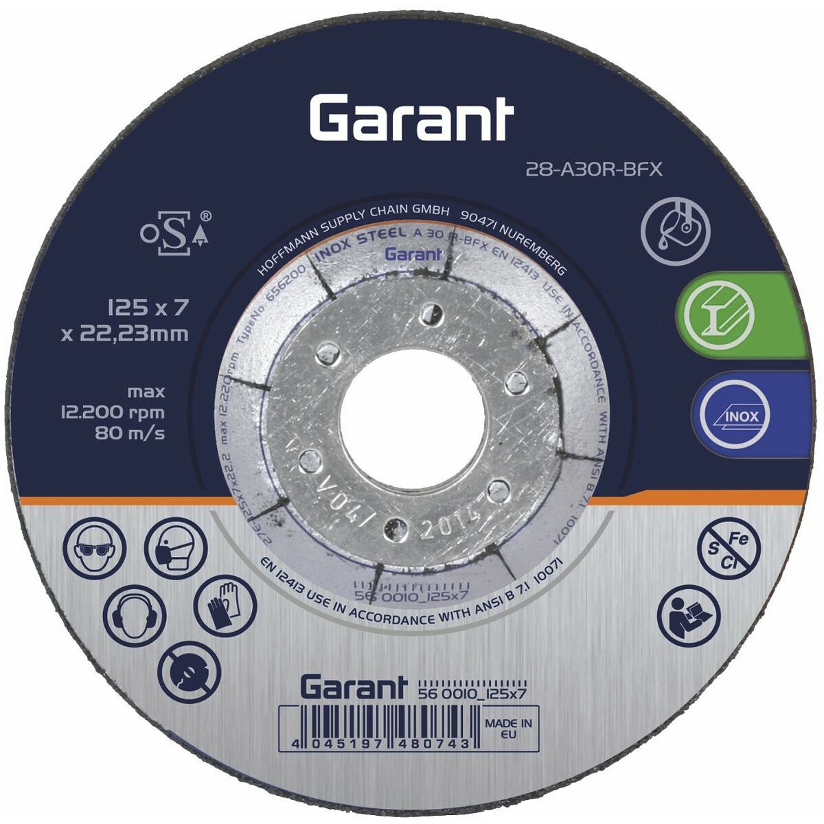 Deburring disc - 560010 series - Garant