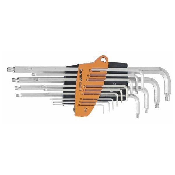 Chrome torx wrench - 625025 13 - Garant - steel / L