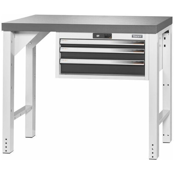 Steel workbench - 922627 series - Garant - for workshops / with drawer