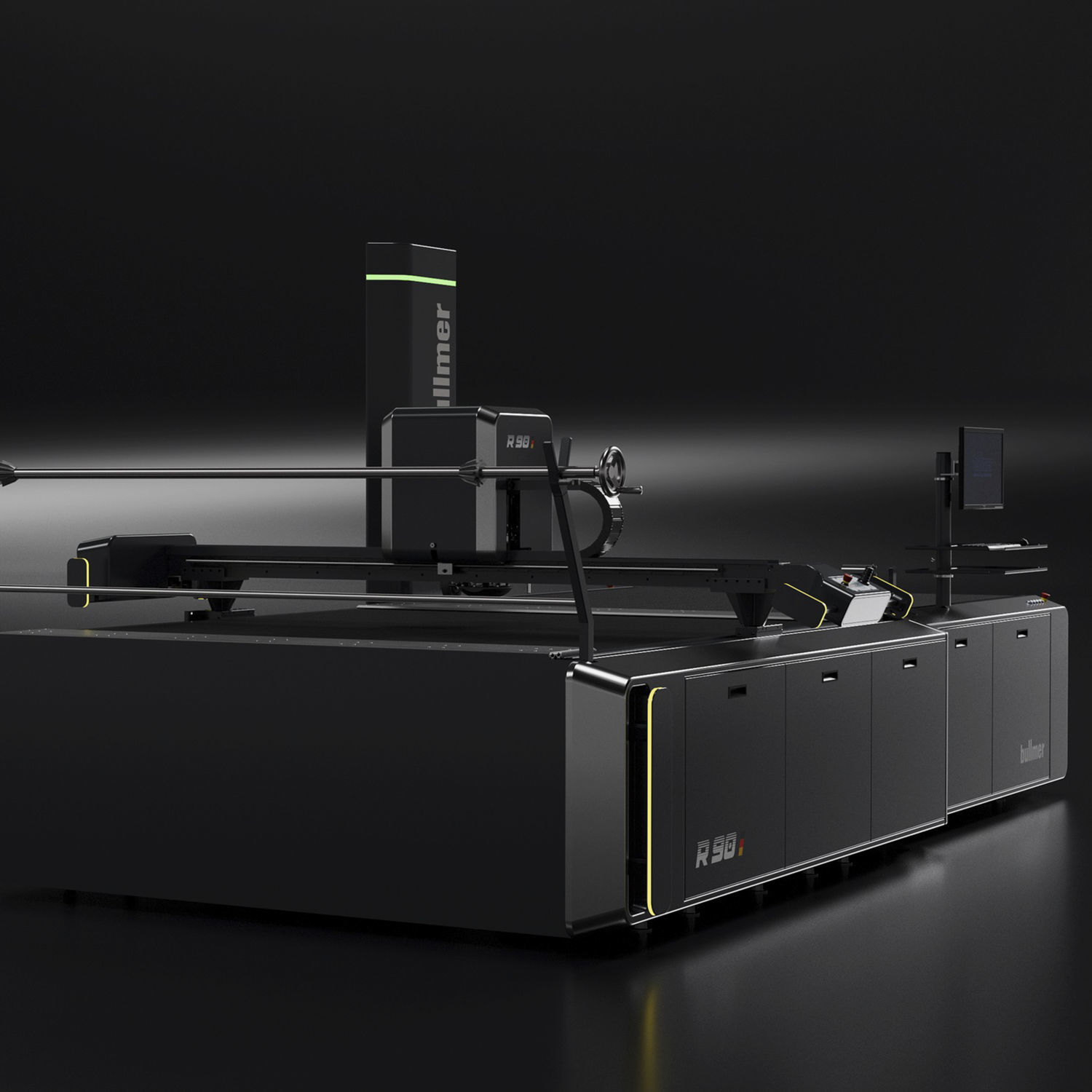 Knife cutting machine - Procut R90 - bullmer - for foam / textile / for ...