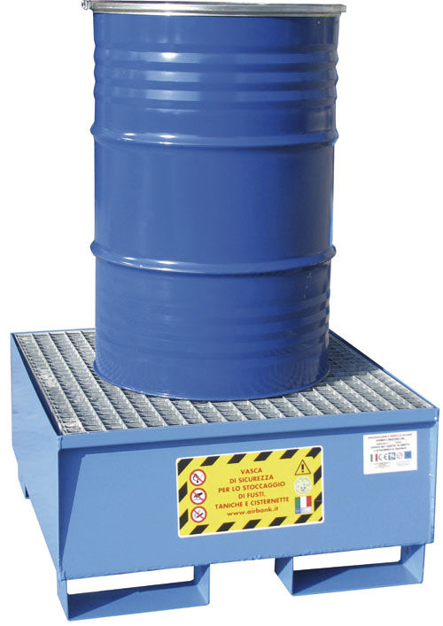 Multi-use containment bund - AIRBANK SRL - 1-drum / steel