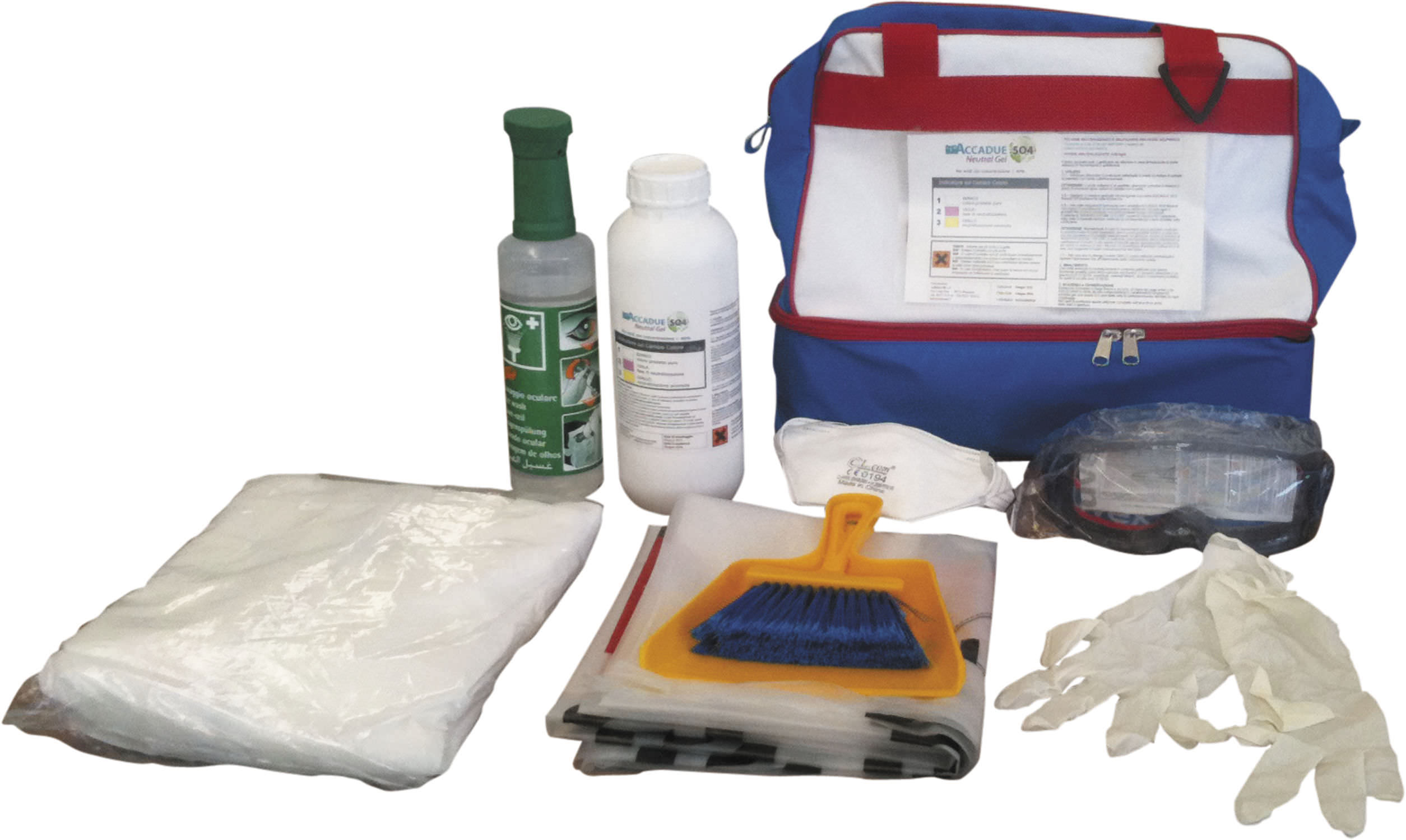 Sulfuric acid emergency kit - ASSORBIKIT SPECIAL - AIRBANK SRL - sack