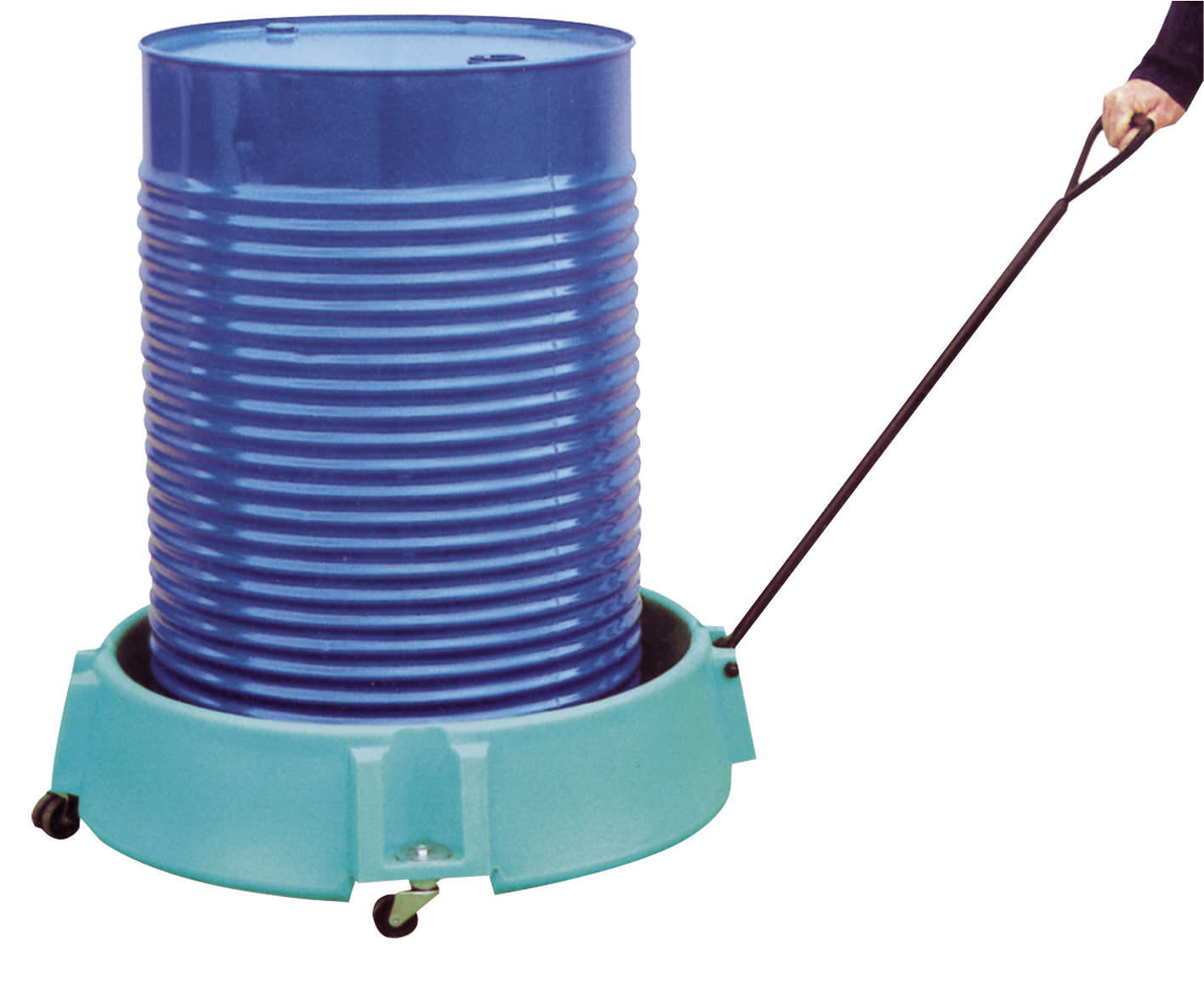 Spill cart - AIRBANK SRL - plastic / drum / with swivel casters