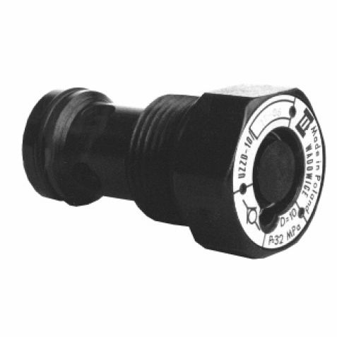 Cartridge check valve - UZZD10 - PONAR S.A. - threaded / hydraulic