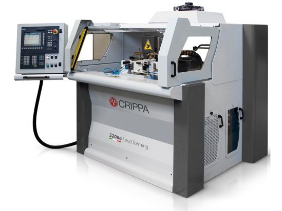 Tube forming machine - 8 t | S2086 - Crippa S.p.a. - for end fittings / CNC