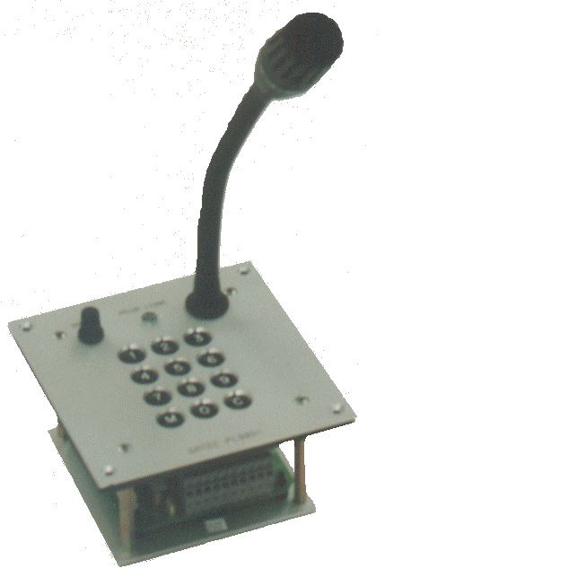 Intercom system - Poste type PL 04 - SATEC
