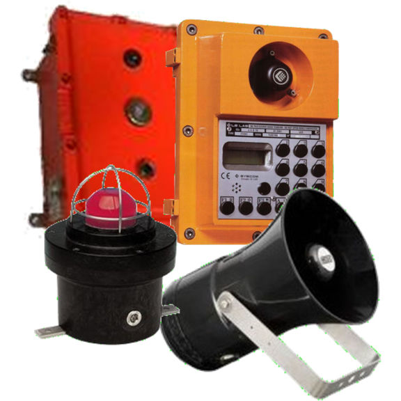 Access control intercom system - PM ATEX - SATEC - for ships / desktop ...