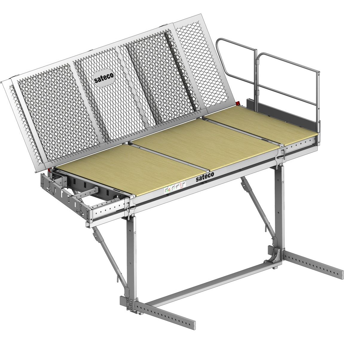 Work platform - P3D - Sateco - suspended / for formwork