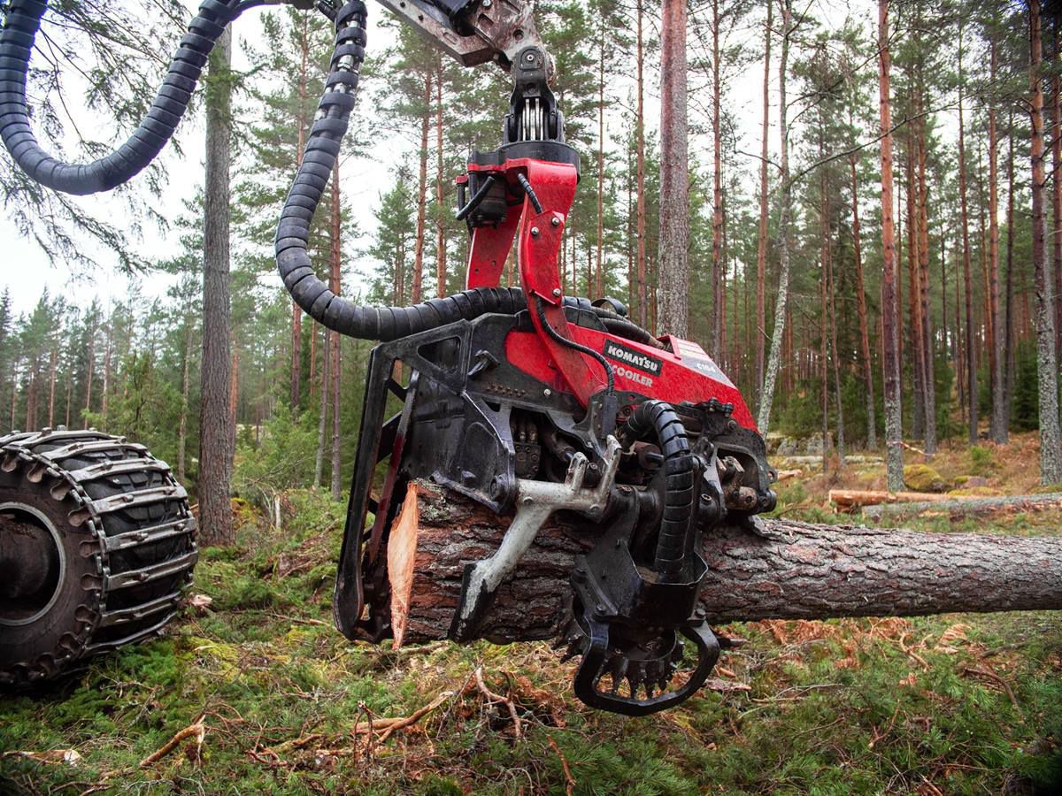 Harvester head - C164 - KOMATSU Forest
