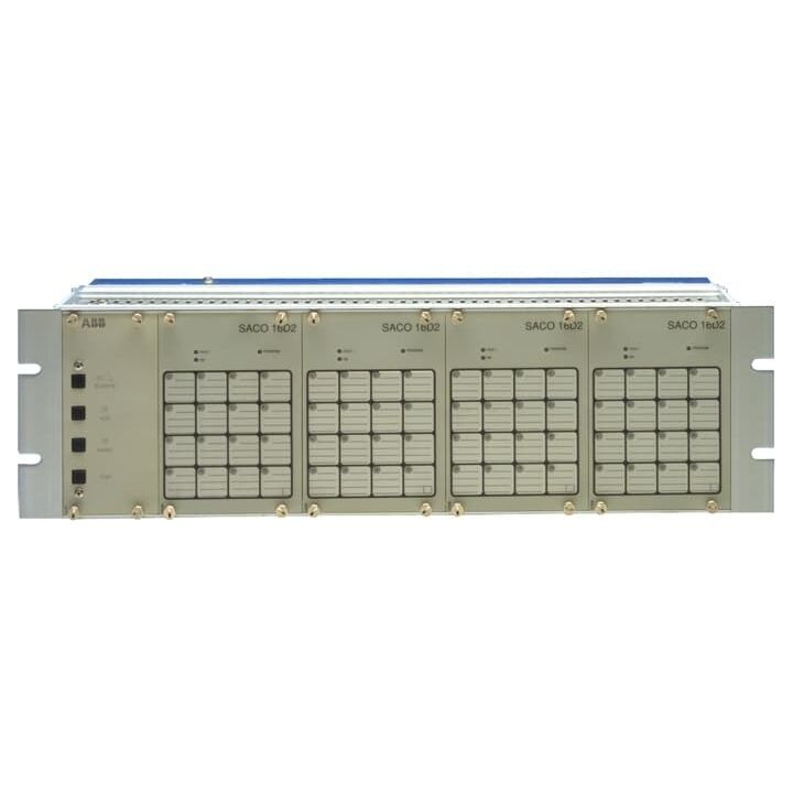 Rack-mount alarm annunciator - SACO 64D4 - ABB Oy Distribution Automation