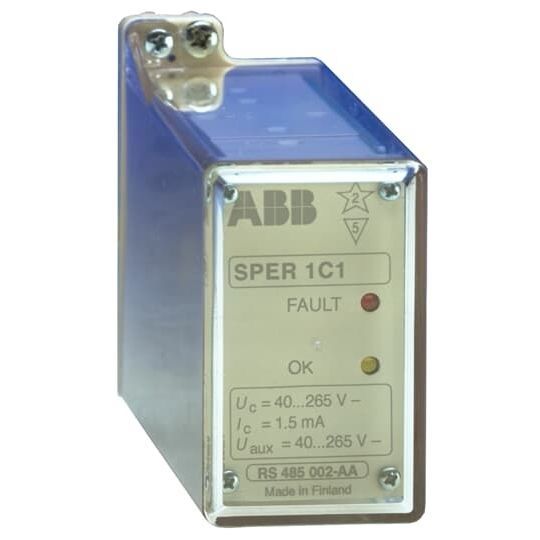 Trip circuit protection relay - SPER 1C1 - ABB Oy Distribution ...