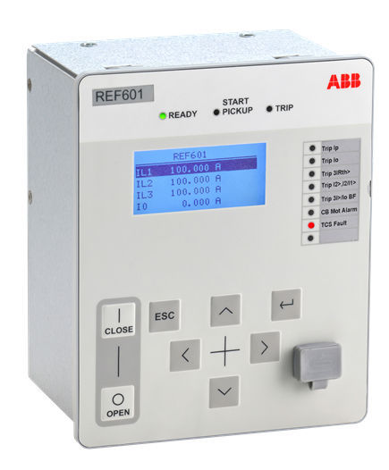 Earth-leakage protection relay - REF601 - ABB Oy Distribution ...