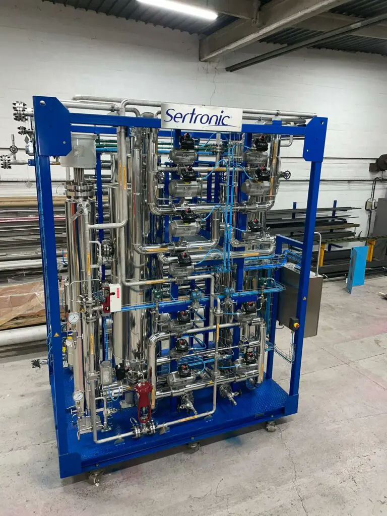 Hydrogen gas purifier - TSA - SERTRONIC - floor-standing