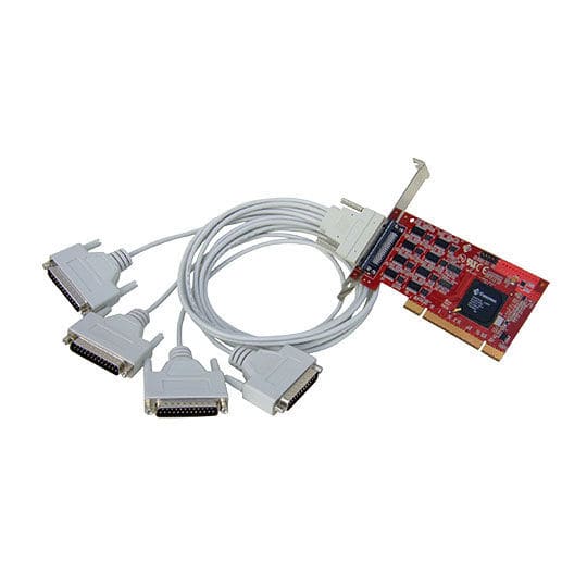 4 ports multi-port serial communication card - 30006-9 - Comtrol ...