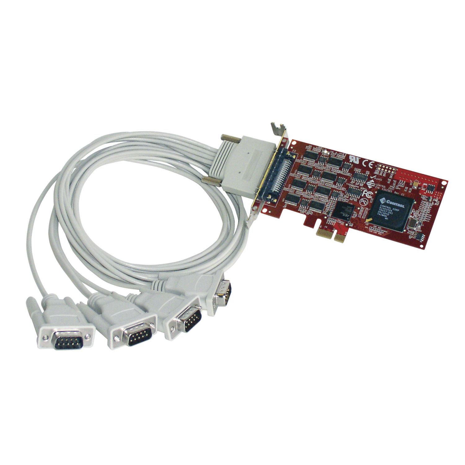 PCI Express multi-port serial communication card - 30126-4 - Comtrol Corporation