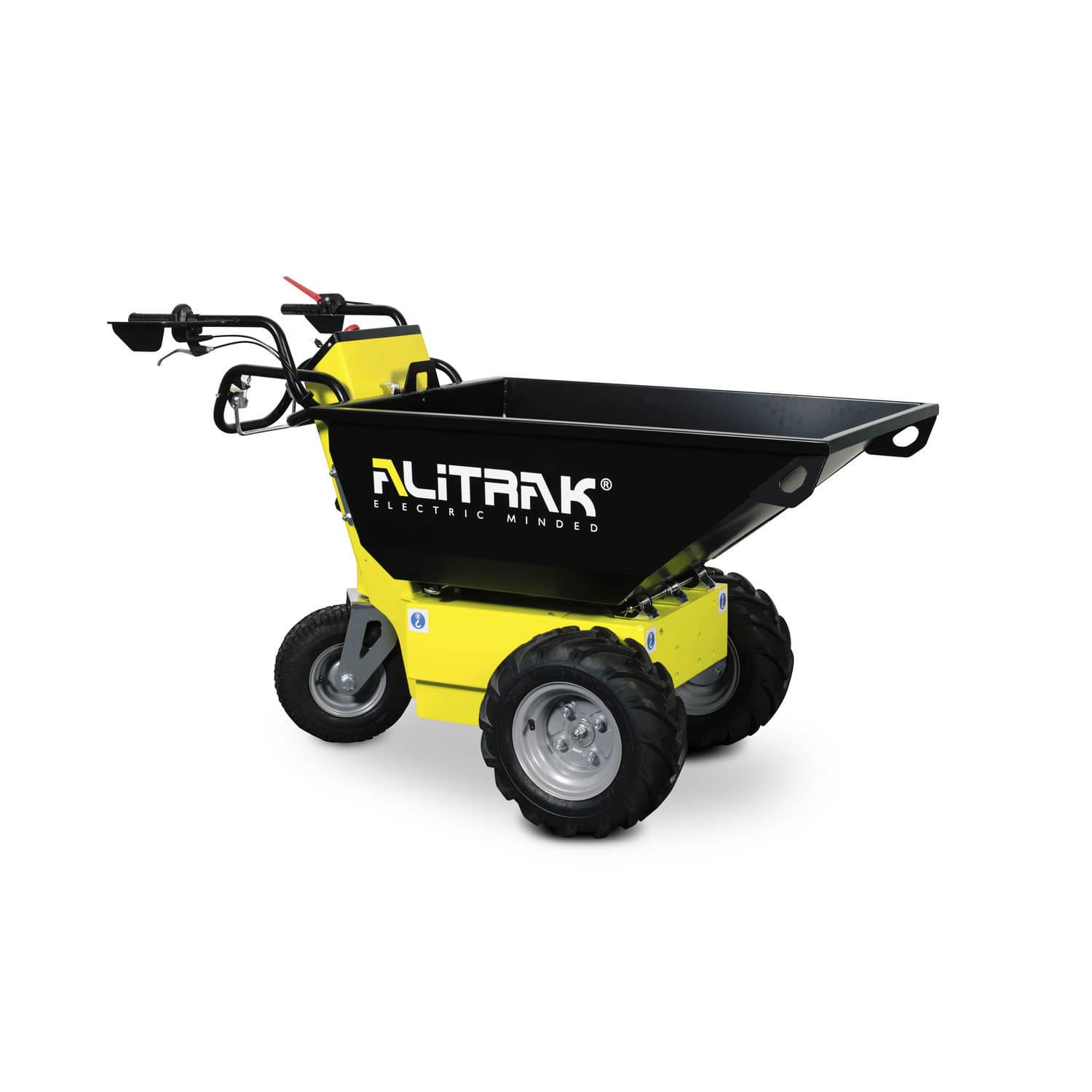 Wheeled mini dumper - MT500 - ALITRAK S.r.l - electric / front-loading / lift-skip
