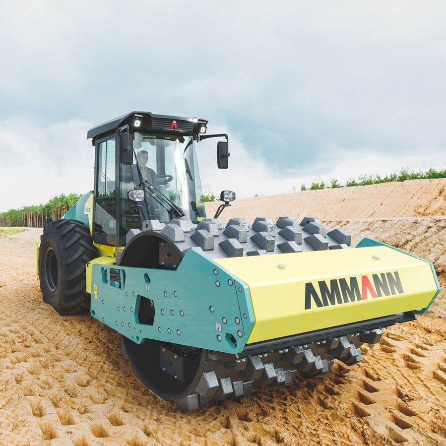 Single-cylinder road roller - ARS 170 - Ammann