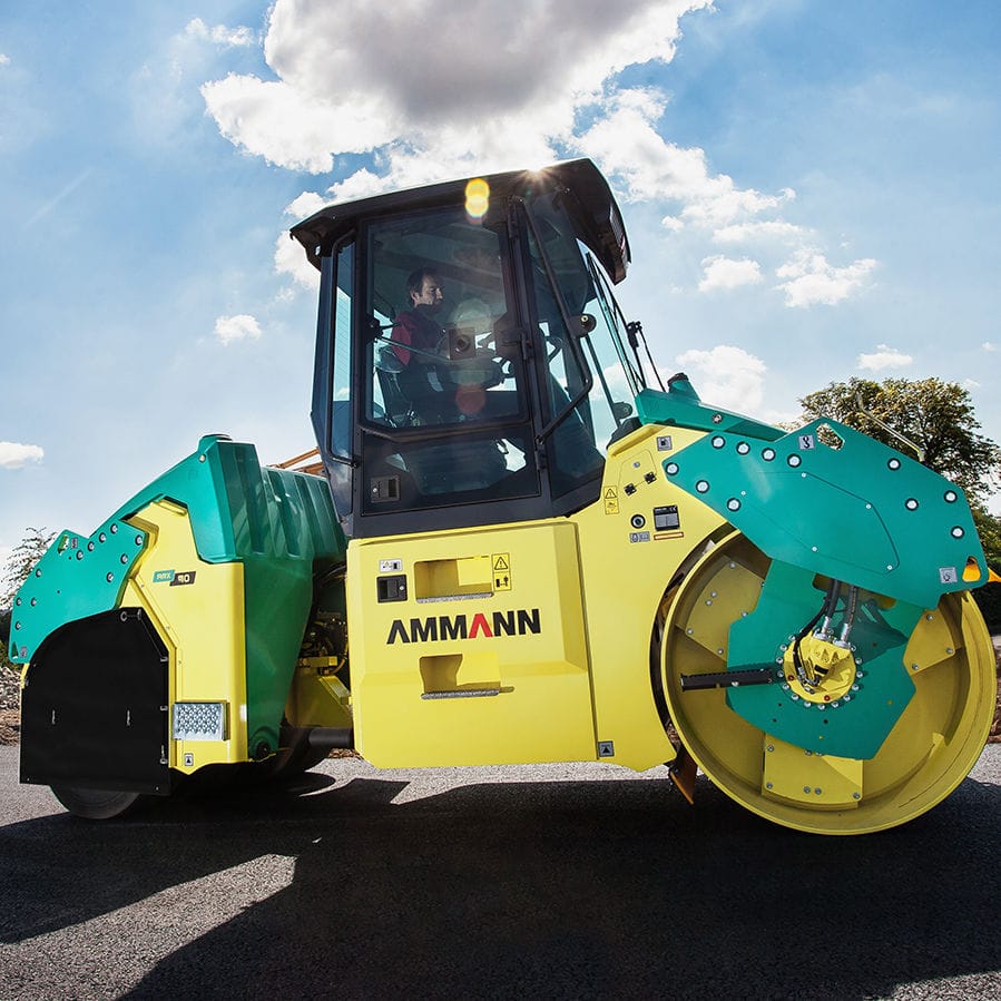 Tandem road roller - ARX 90C - Ammann - articulated