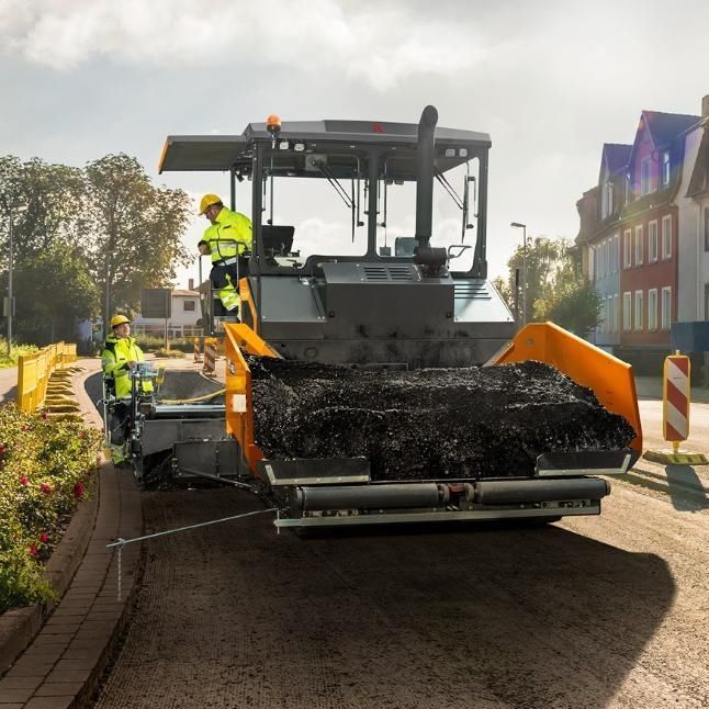 Asphalt paver - ABG 4820 - Ammann - crawler