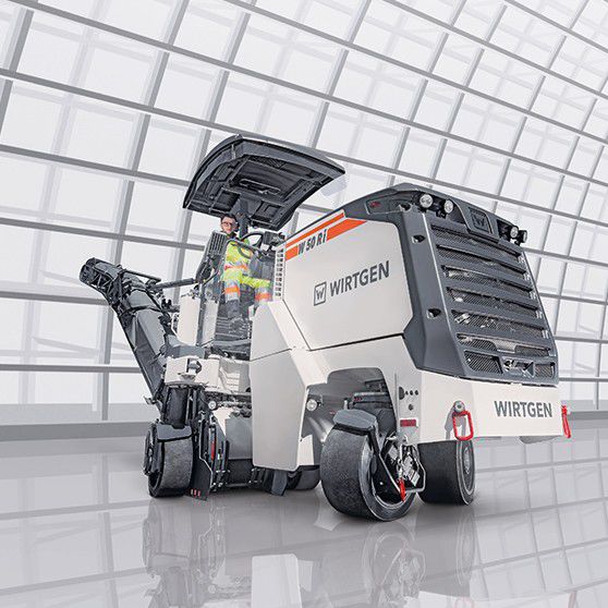 Small cold planer - W 50 R series - Wirtgen - for asphalt