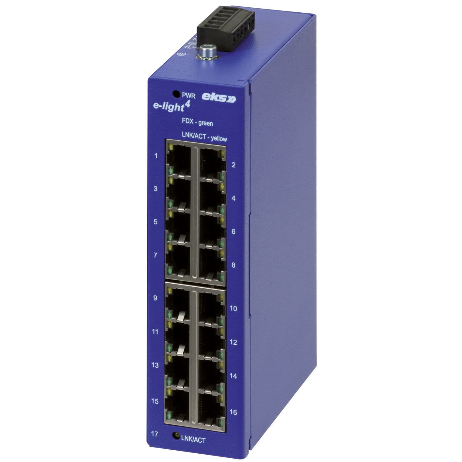 Unmanaged ethernet switch - EL-1100-4DC - eks Engel GmbH & Co. KG - 16 ...