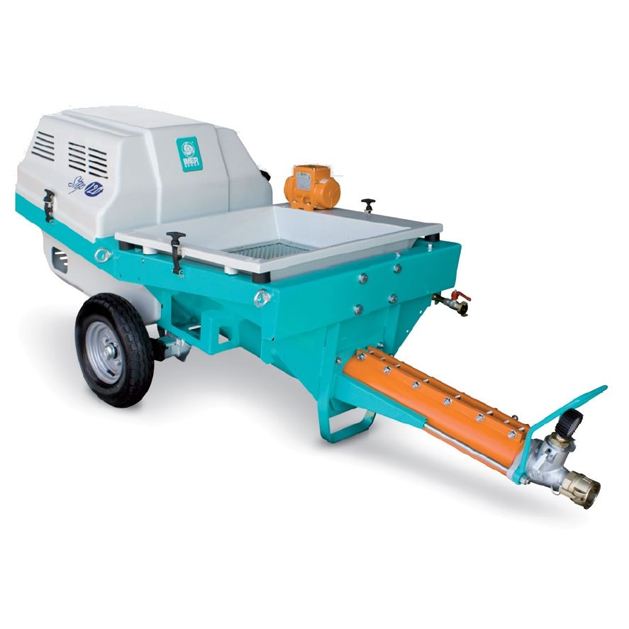 Mobile concrete pump - STEP 120A - IMER International SPA - for ...