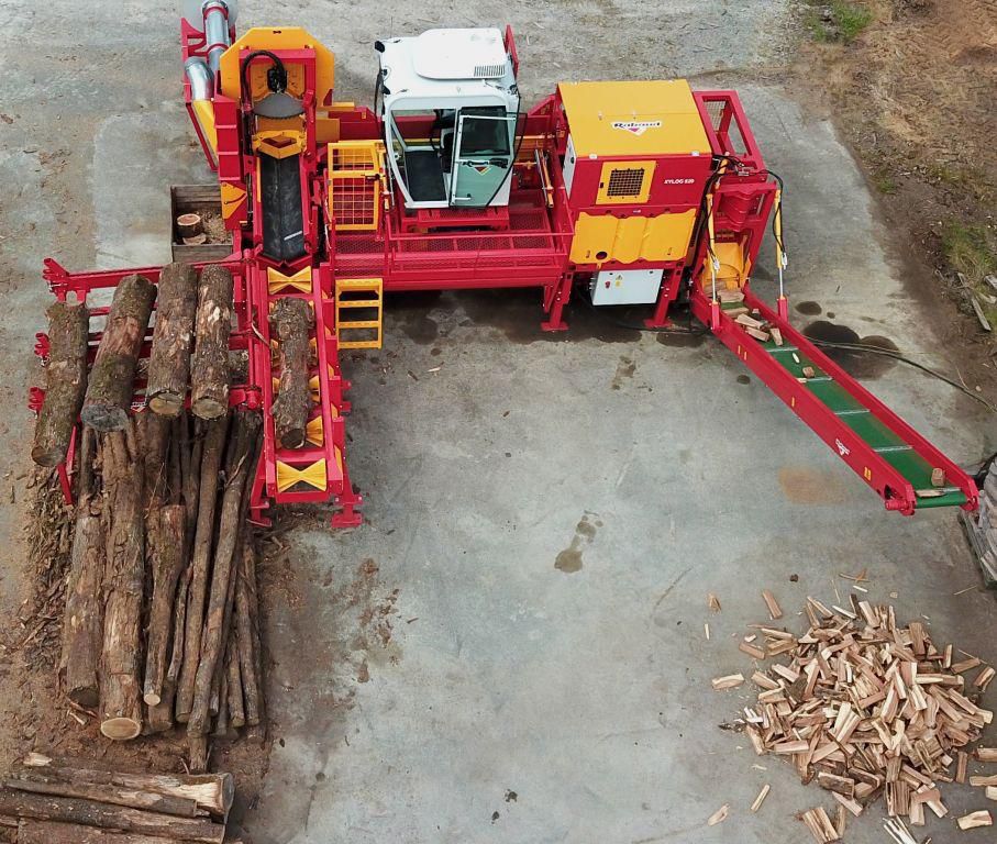 Log splitter - XYLOG 520 - RABAUD