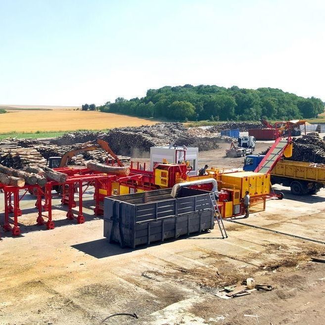 Vertical log splitter - XYLOG 800 - RABAUD - horizontal