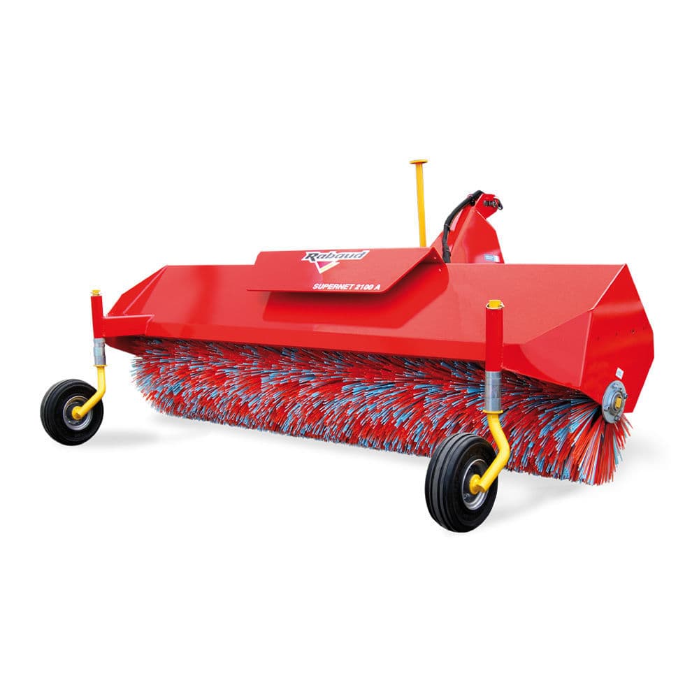 Tractor sweeper - SUPERNET series - RABAUD - hydraulic / outdoor