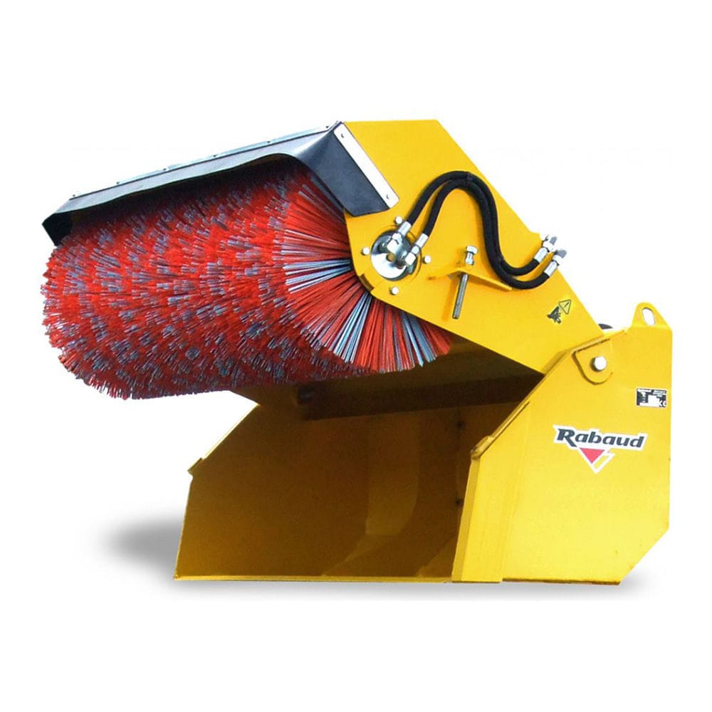 Collector sweeper bucket - GB series - RABAUD - for loaders