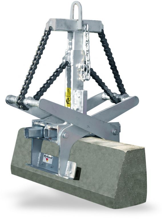 Mechanical curbstone laying clamp - PM series - RABAUD