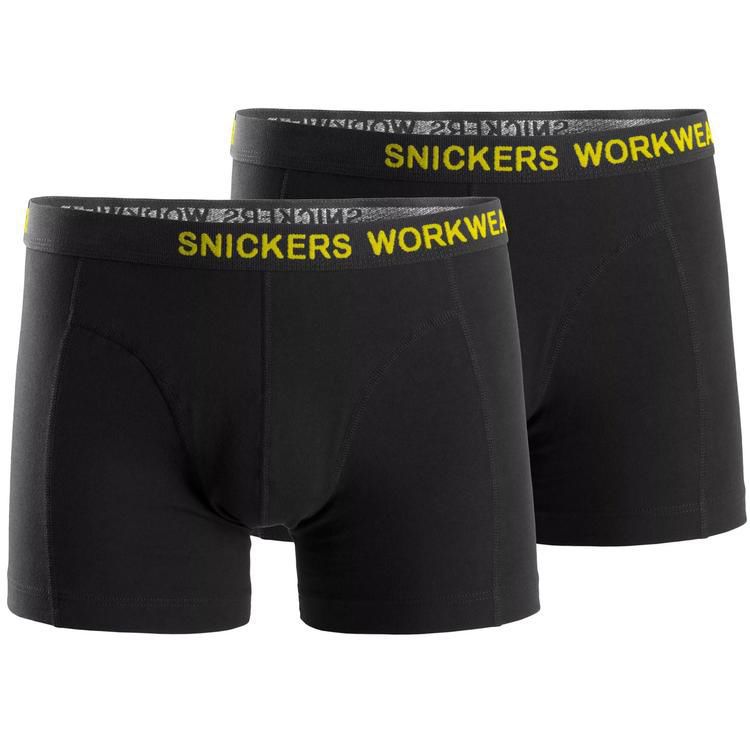 Work underwear - 9436 - Snickers Workwear AB - cotton / yellow / black