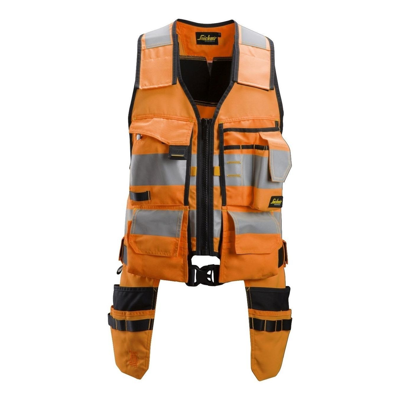 Work vest - 4230 - Snickers Workwear AB - high-visibility / polyester ...