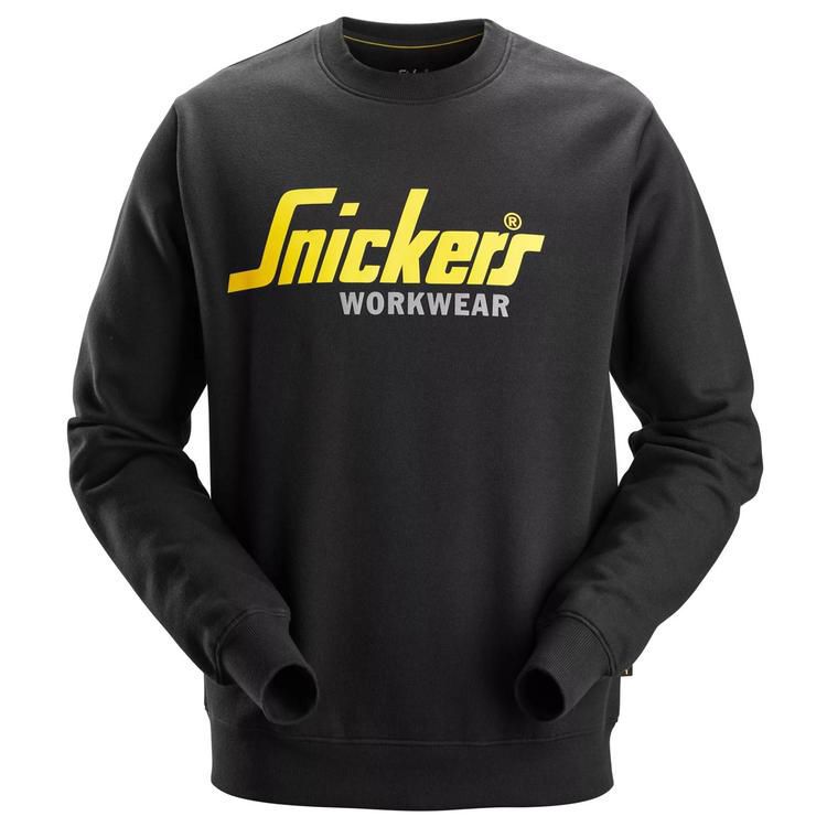 Work pullover - 2898 - Snickers Workwear AB - polyester / cotton / black