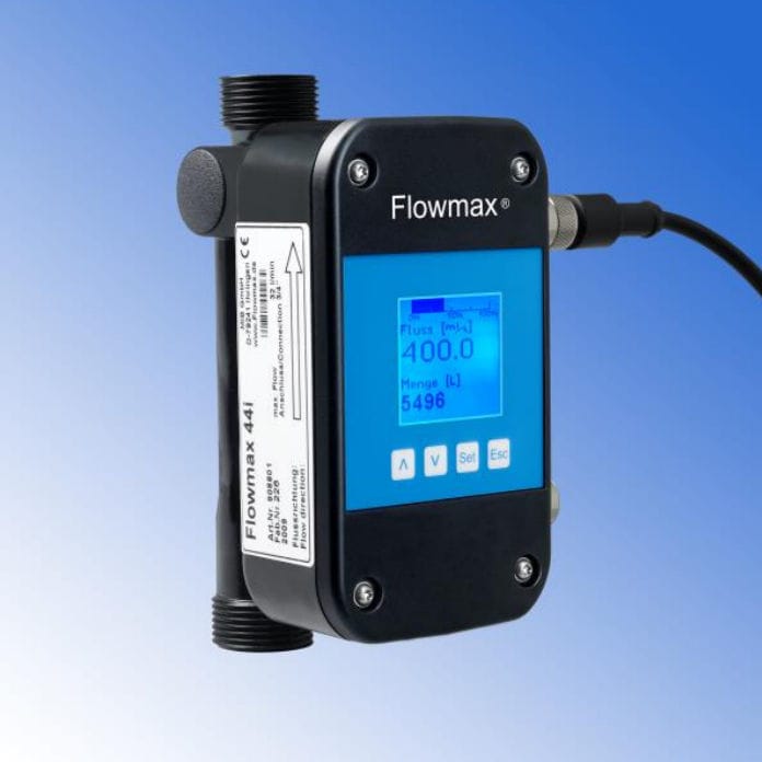 Ultrasonic flowmeter - Flowmax 44i - MIB GmbH Messtechnik & Industrieberatung - piston / volume ...