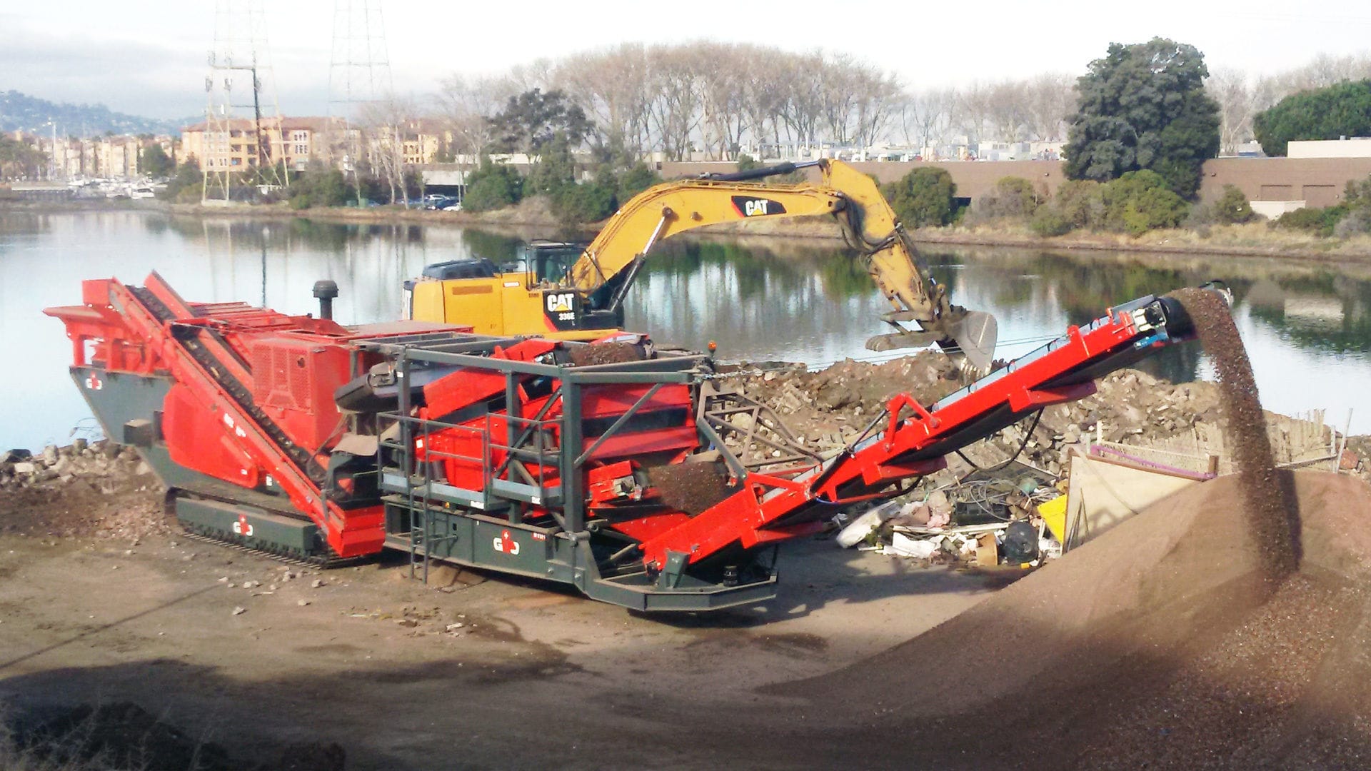 Impact crushing plant - GIPOKOMBI RC 130 series - GIPO AG - mobile ...